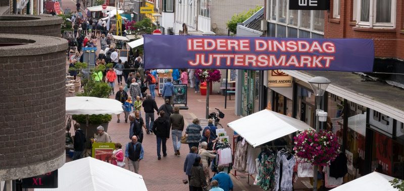 Reserveer een kraam voor de Juttersmarkt 2020 Den Helder via deze website